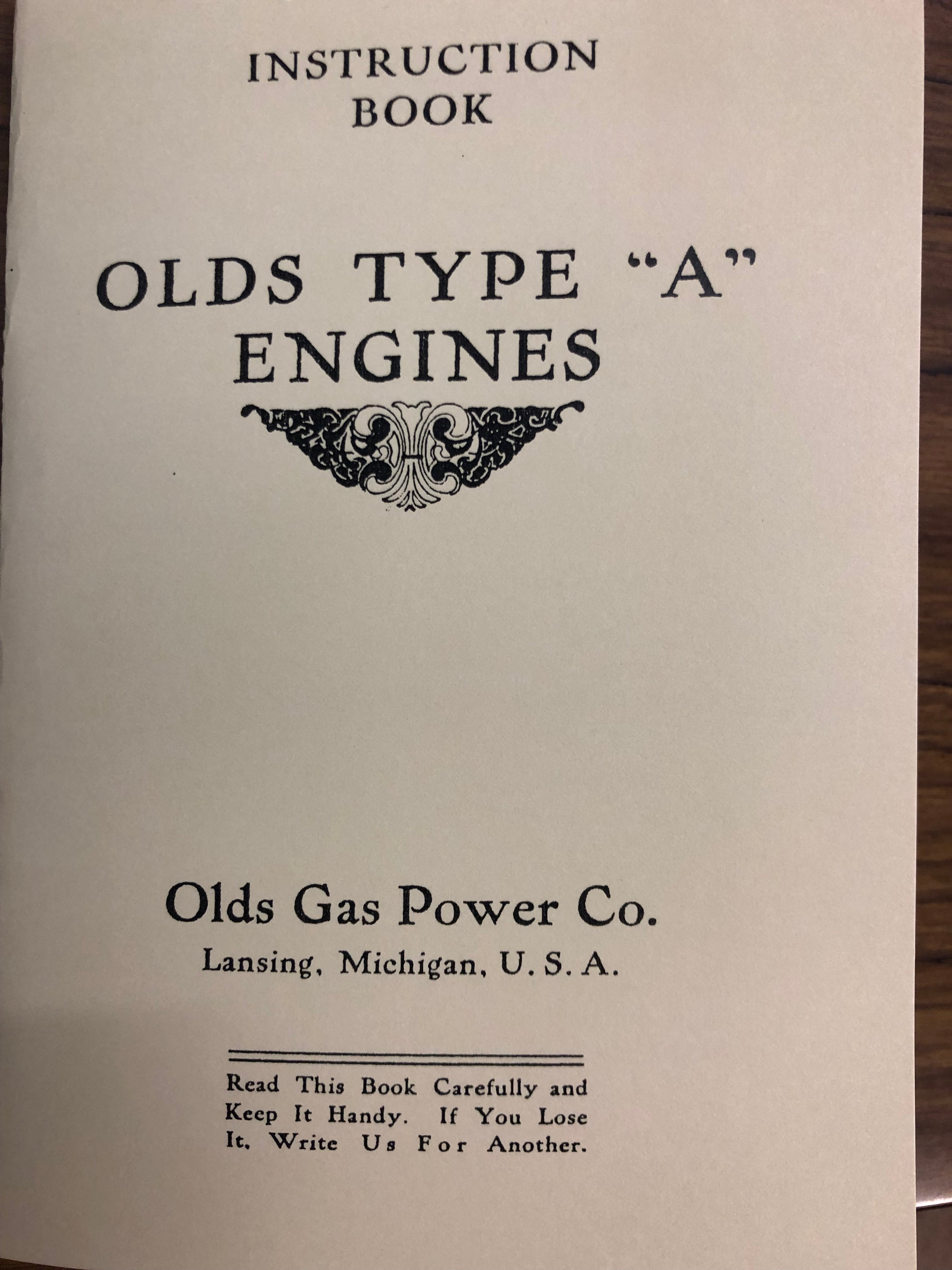 Olds Type A – Rally Badges