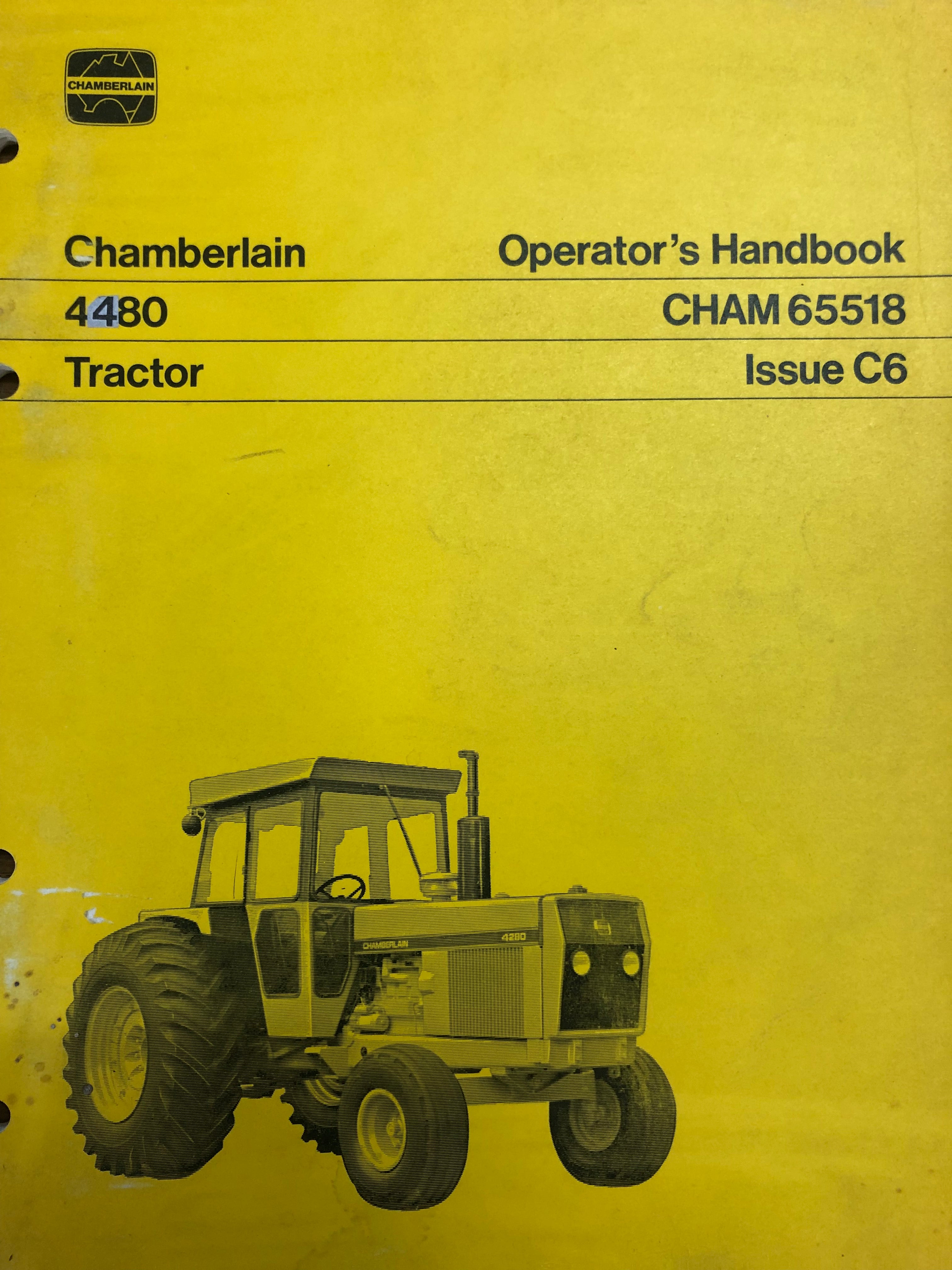 Chamberlain 4480 Operator's Handbook – Rally Badges
