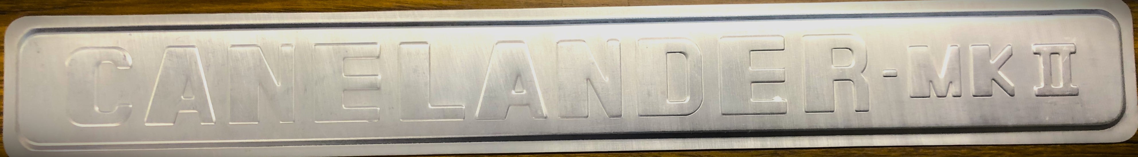 Chamberlain Canelander MK. 111 (Nameplate) – Rally Badges