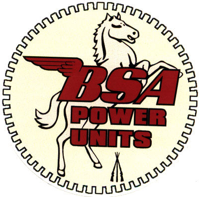 BSA Power Units - Red (Decal) – Rally Badges