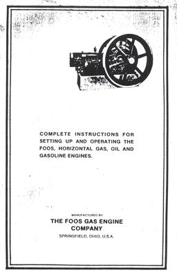 Foos Horizontal Engines Early Type (Manual) – Rally Badges