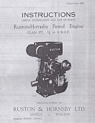 Ruston-Hornsby Class PT (Manual) – Rally Badges