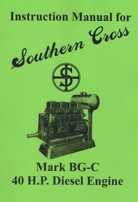 Southern Cross BG-C Diesel Engine (Manual) – Rally Badges