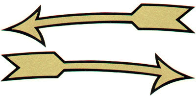 Arrows (Decal) Pair – Rally Badges